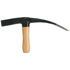 Straathamer lang model 70 mm met houten steel