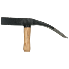 Straathamer / keihamer 10 cm met houten steel