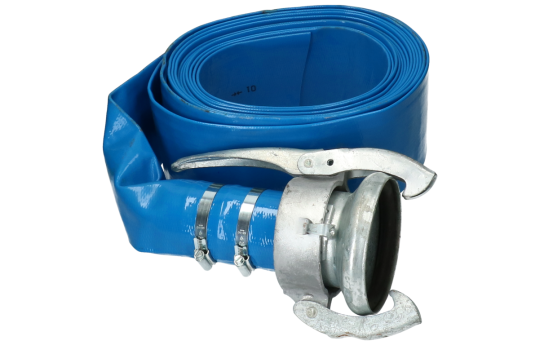 Afvoerslang Ø 76 mm 10 m voorzien aan perrot koppeling