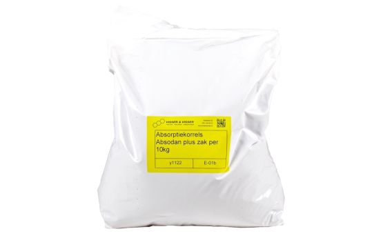 Absorptiekorrels Absodan plus zak per 10 kg